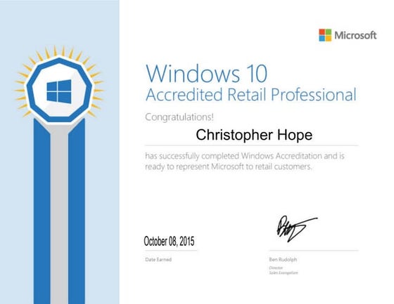 Windows apps achievement | PDF
