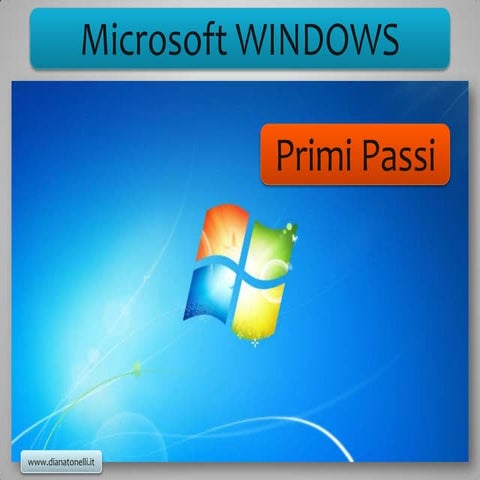 Windows 7 primi passi | PPTX