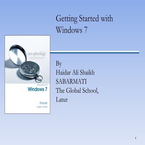 Windows 7 interface | PPT