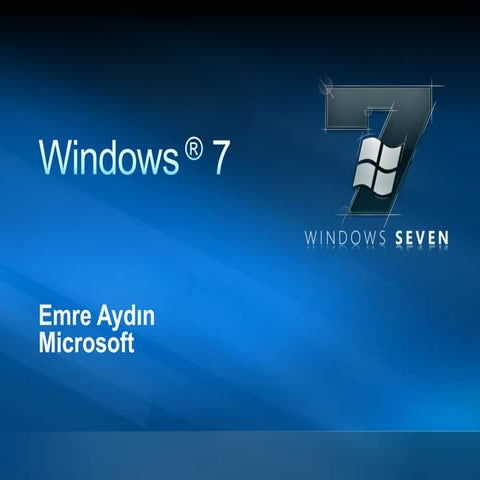 Windows7 Sunumu | PPTX