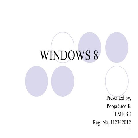 Windows 8 ppt | PPTX