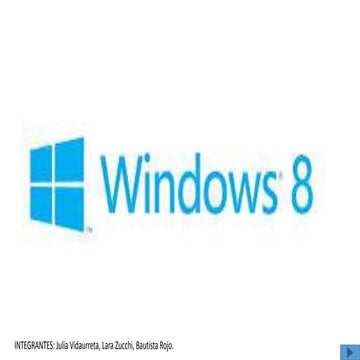 Windows 8 presentacion | PPTX