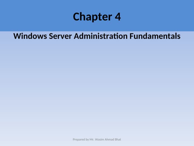 Windows server | PPTX