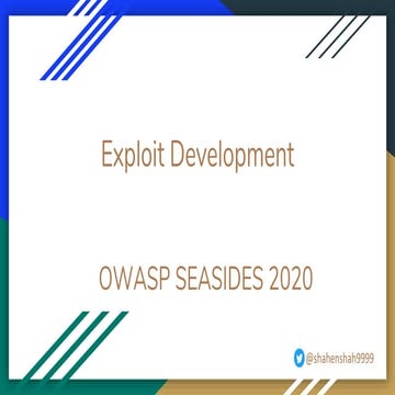 Windows Custom Shellcoding Ppt 1905