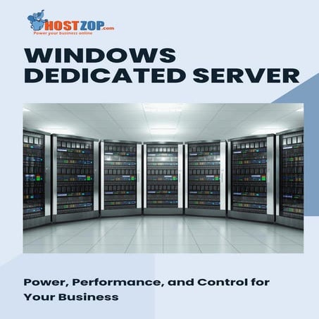 Windows Dedicated Server: Power, Performance and Full Control. | PDF