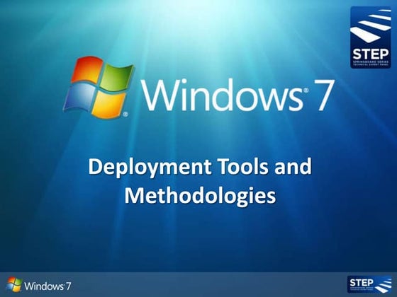 Windows 7 Deployment with Microsoft Deployment Toolkit & Windows Deployment Services | PPTX ...