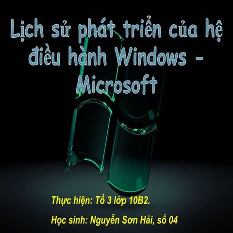 Windows history | PPT