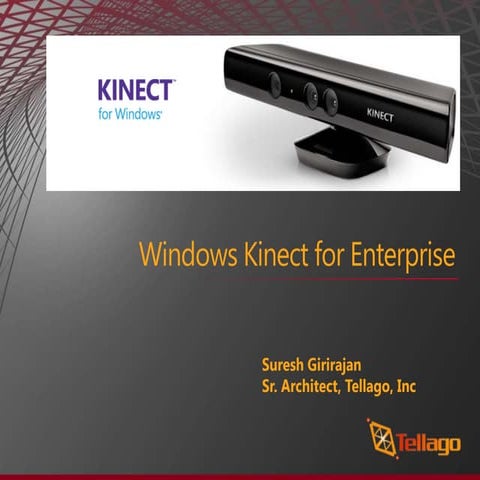 Windows kinect for enterprise | PPTX