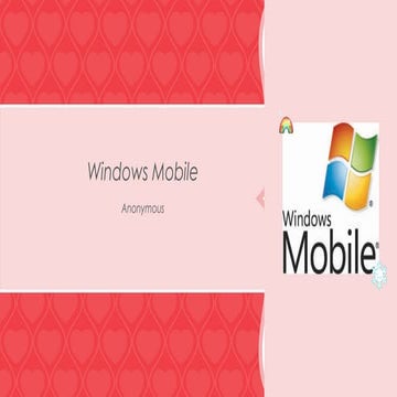 Windows Mobile | PPT