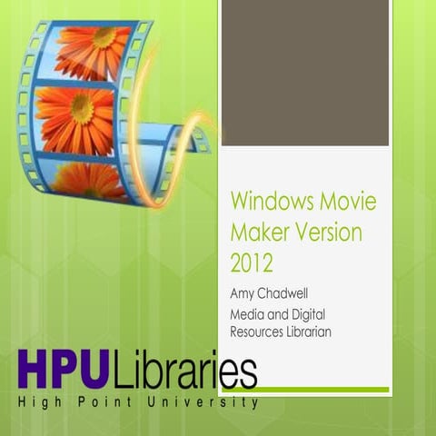Windows Live Movie Maker Tutorial