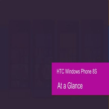 HTC Windows Phone 8S | PPTX