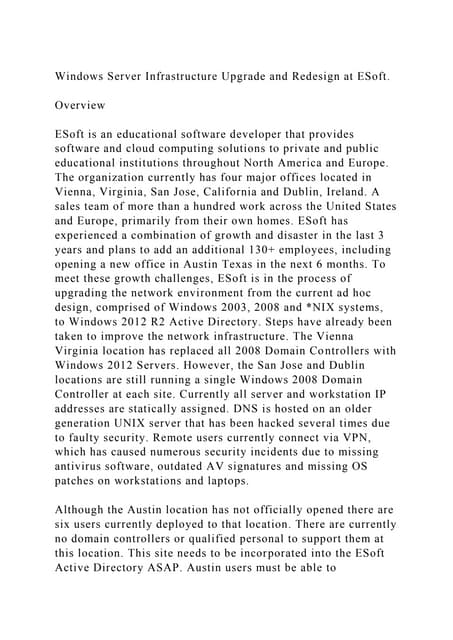 Domain Services for Windows: Best Practices for Windows Interoperability | PDF