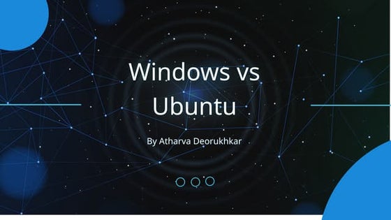 windows vs ubuntu engineering Project.pptx