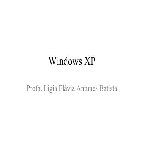Windows xp | PPT