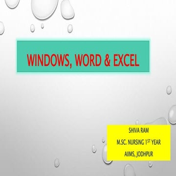 Window Word And Excelpptx 2014