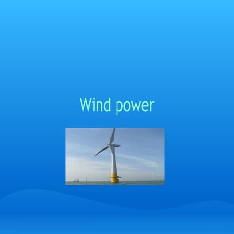 Wind power | PPT