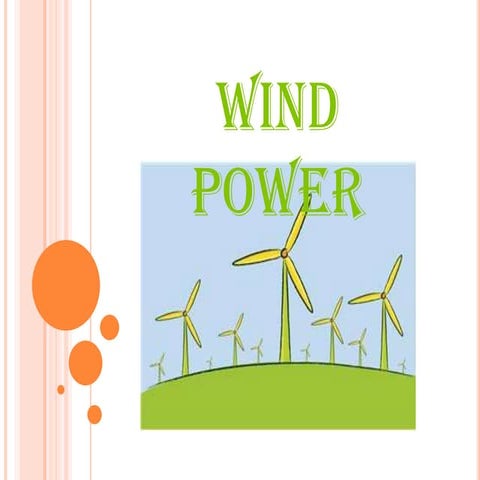 Wind power | PPTX
