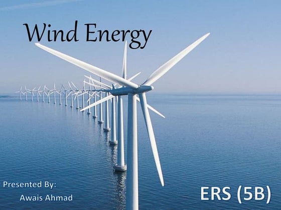 Wind Energy | PPTX