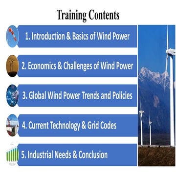 Scenario for Wind Power Generation of world | PPT