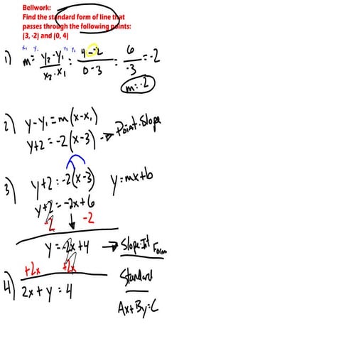 Linear equations review | PPT