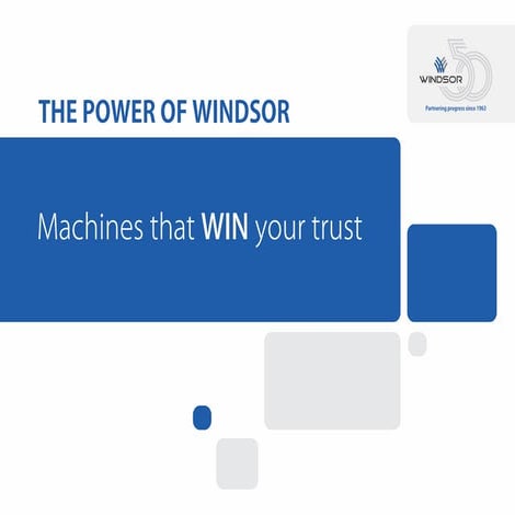 Windsor Machines Limited, Ahmedabad, Injection Moulding | PPT