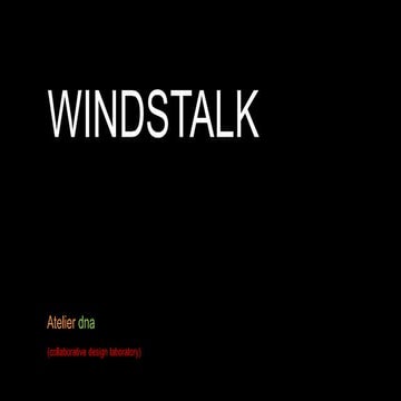 Windstalk presentation1 | PPTX