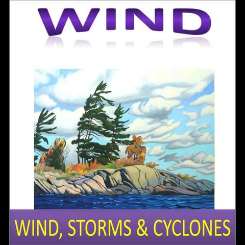 Wind, storms & cyclones | PPTX