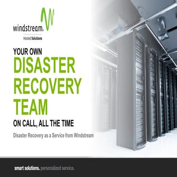 Windstream DRaaS Sales Presentation | PPT