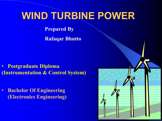 Wind Turbine Gearbox | PPTX