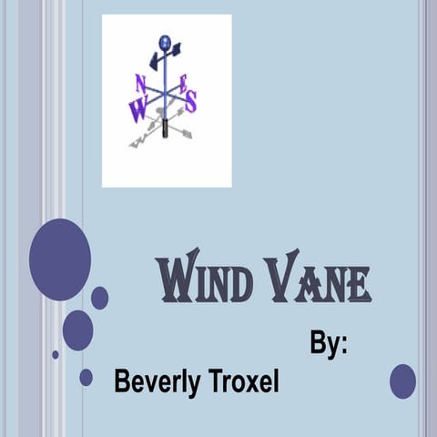 Wind vane pd.1 | PPTX