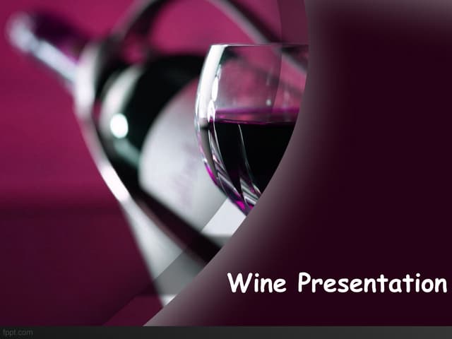 Service Of Wines | PPT
