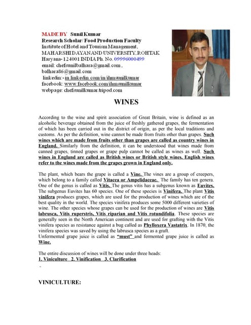 Wine quality Analysis | PPT