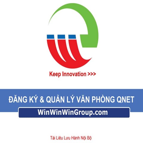 Win group dang ky va quan ly van phong qnet | PPTX