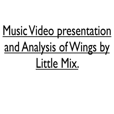 Wings analysis for media | PPT
