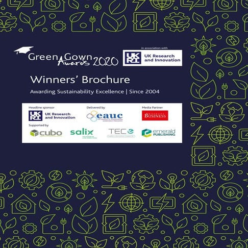 Green Gown Awards 2019 Finalist Brochure and Guest Directory | PDF