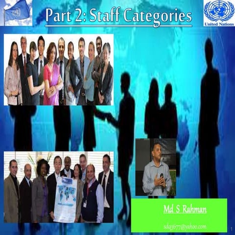 Winning a UN Job 2 (Staff Categories) | PPT
