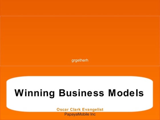 Gdcsf 2012 presentation | PPT