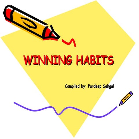 Winning Habits | PPT