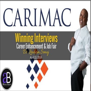 Winning interviews carimac april2016 | PPT