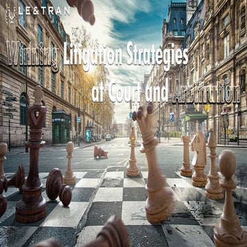 Winning litigation strategies at court and arbitration | PDF | Legal ...