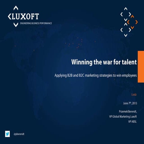 Winning the war for talent | PPT