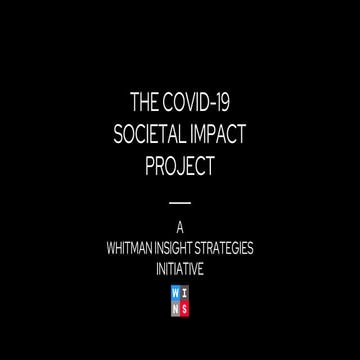 WINS COVID-19 Societal Impact Project | PPT