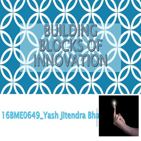 BUILDING BLOCKS OF INNOVATION | PPT