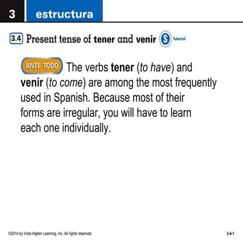 Tener___venir.ppt