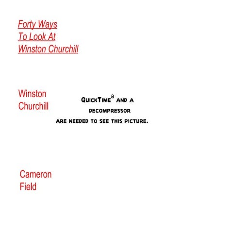 Winston churchill | PPT