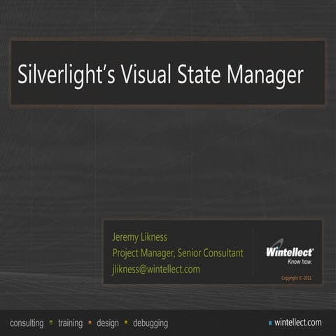 Visual State Manager Ppt