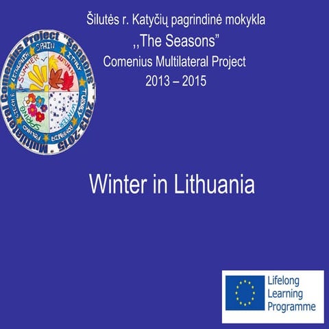 Winter in Lithuania | PPT