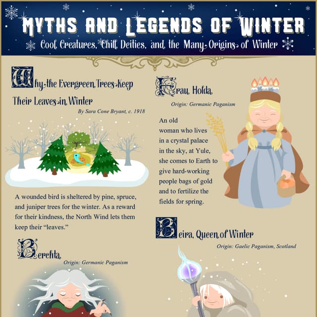 Myths and Legends of Winter | PDF
