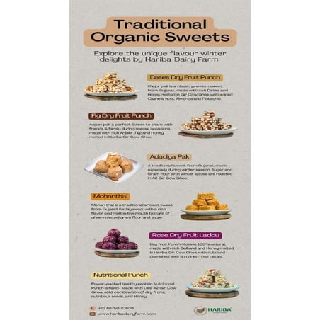 From Hariba's Kitchen: Traditional Organic Winter Sweets | PDF