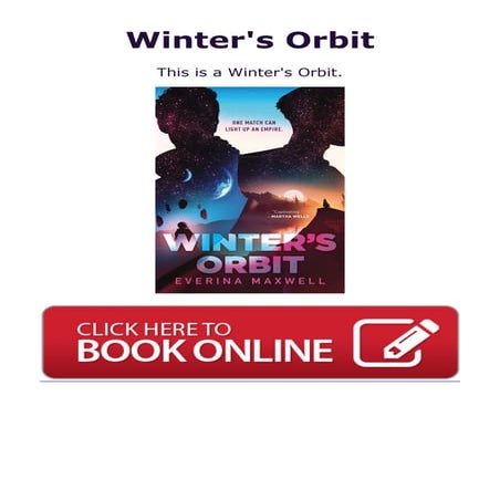 [AUDIOBOOK]||Winter's Orbit | PDF